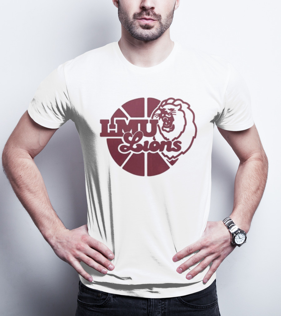 LMU Lions Basketball Throwback Night 2026 T-Shirt