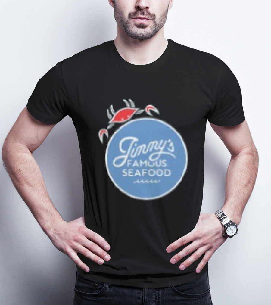 Jimmy's Famous Seafood Go Fuck Yourself Red Crab Circular Motif T-Shirt