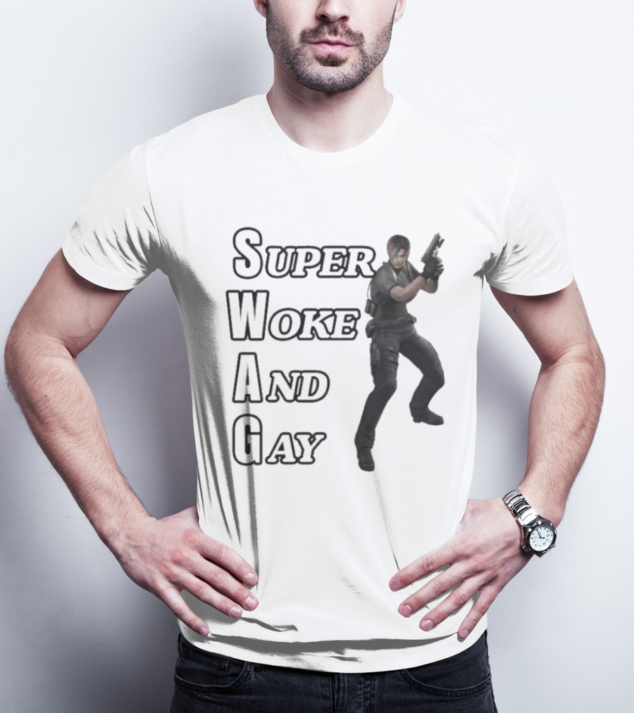 Super Woke And Gay SWAG Leon T-Shirt