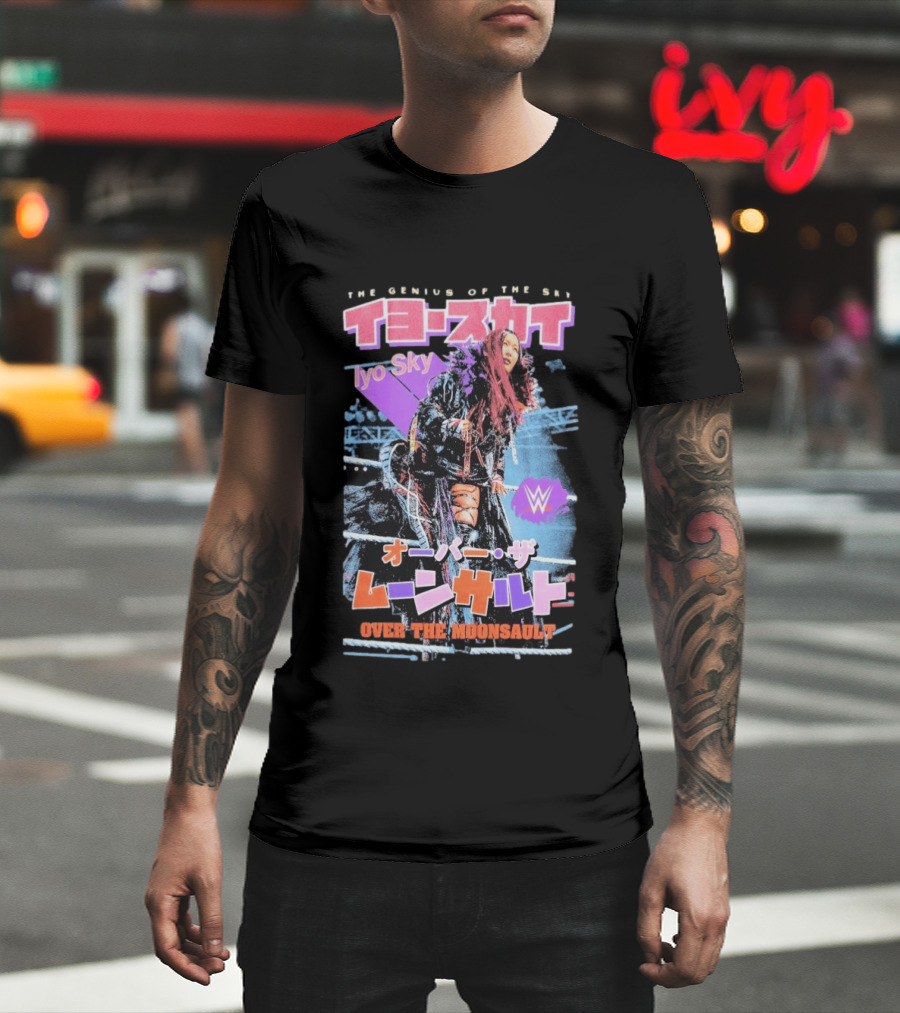 The Genius Of The Sky Iyo Sky Over The Moonsault WWE T-Shirt
