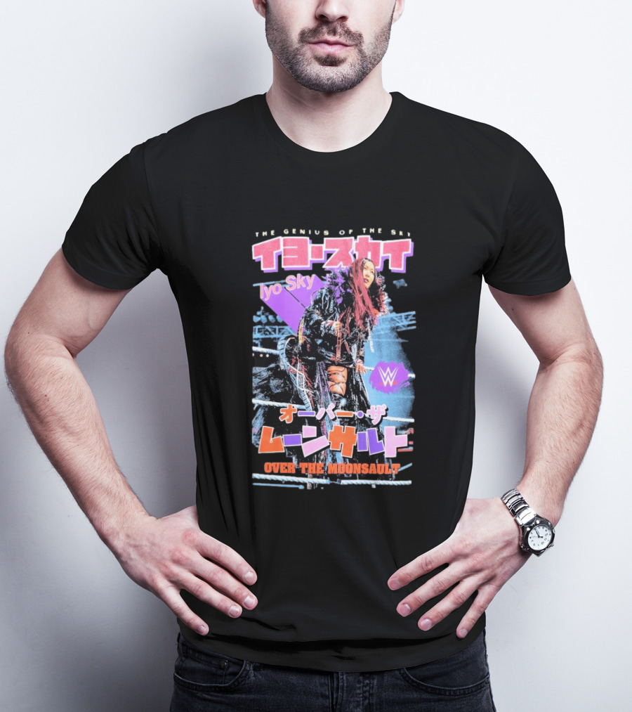 The Genius Of The Sky Iyo Sky Over The Moonsault WWE T-Shirt