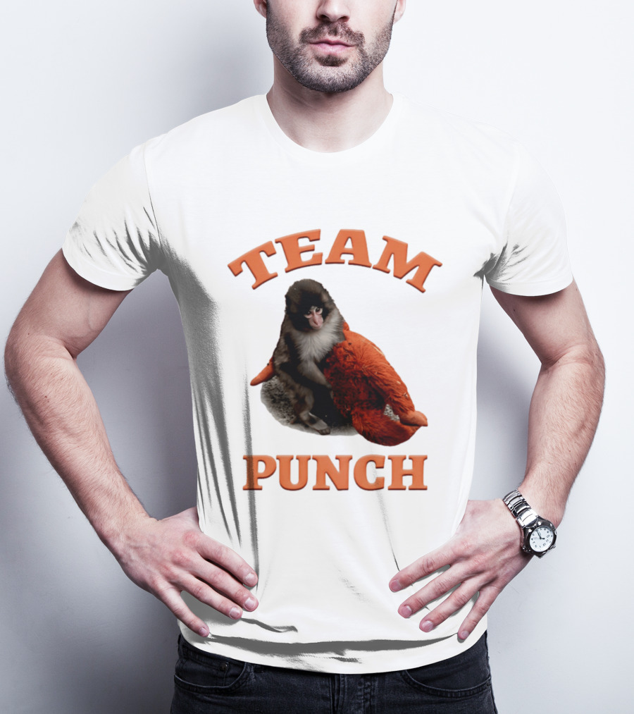 Team Punch Monkey 2026 Collage T-Shirt
