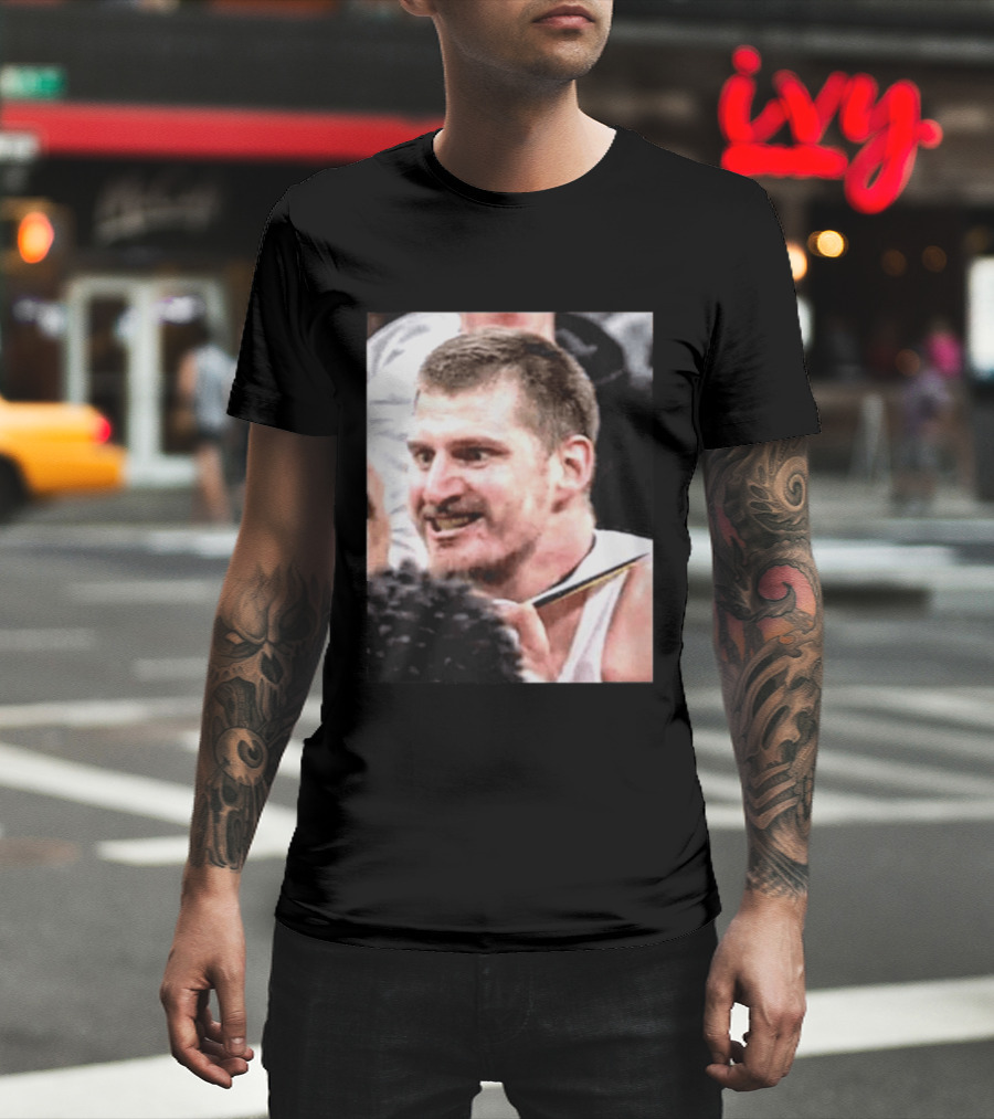 Jokic Confronts OKC After Lu Dort Foul Incident T-Shirt