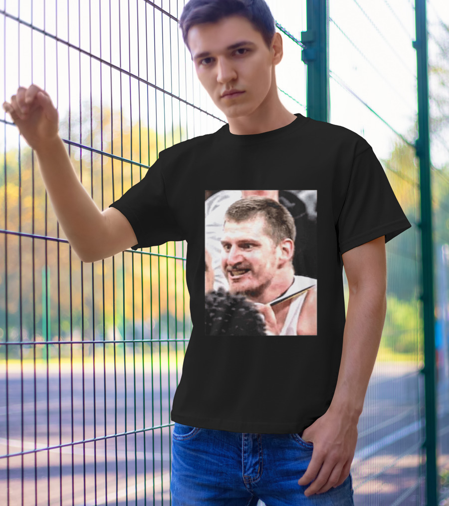 Jokic Confronts OKC After Lu Dort Foul Incident T-Shirt