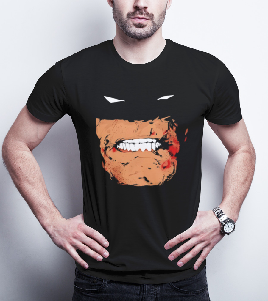 Batman Full Face Fierce Expression T-Shirt