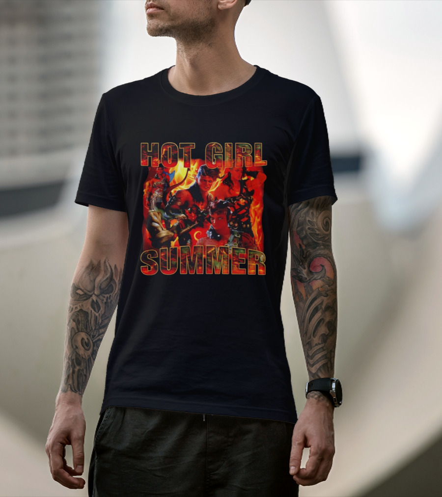 Karlach Hot Girl Summer Fiery Fantasy Adventure T-Shirt