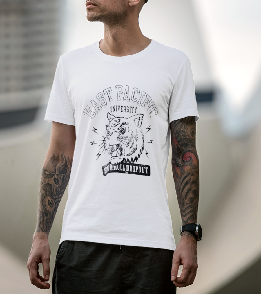 East Pacific University Wildcat Mascot Roar Loud T-Shirt