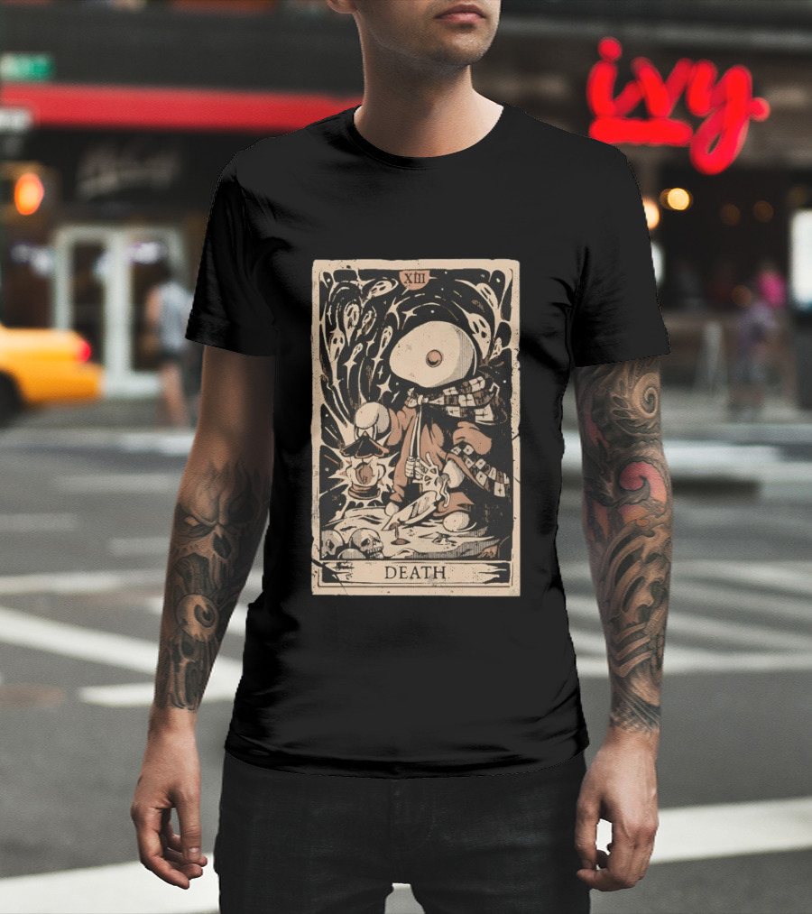 Tonberry King Final Fantasy Death Reaper Tarot Card XIII T-Shirt