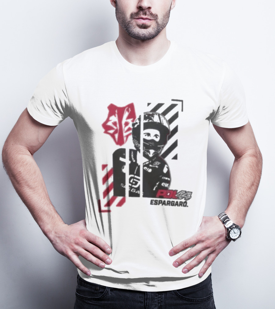 Gasgas Pol Espargaro Motorcycle Racing Graphic Red Wolf T-Shirt