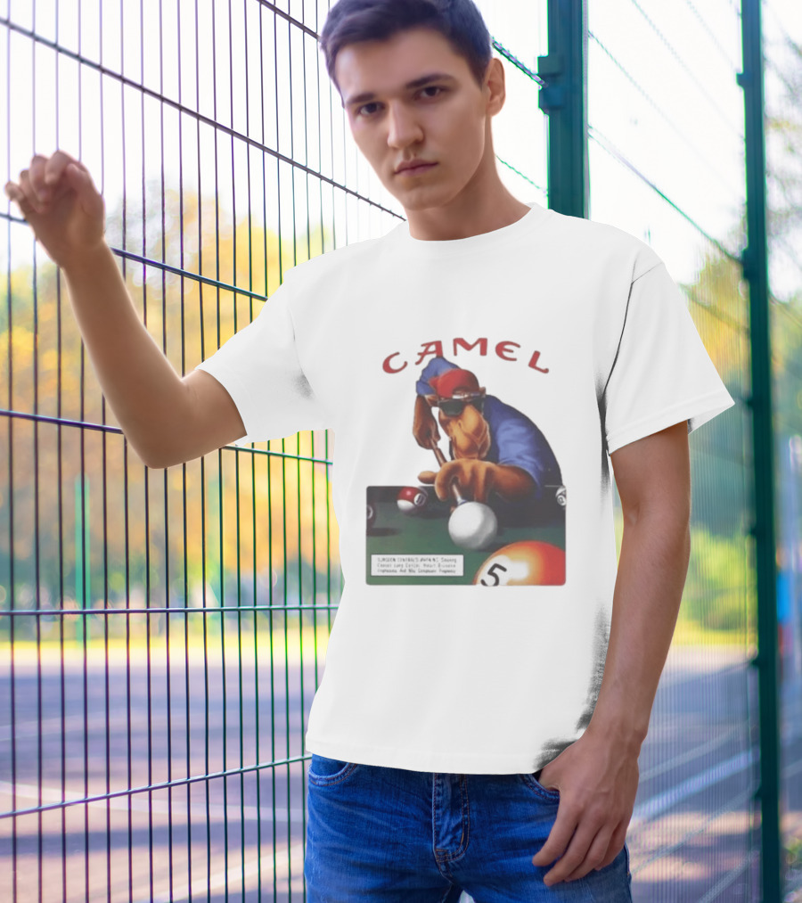 Camel 75th Birthday Joe Pool Player T-Shirt