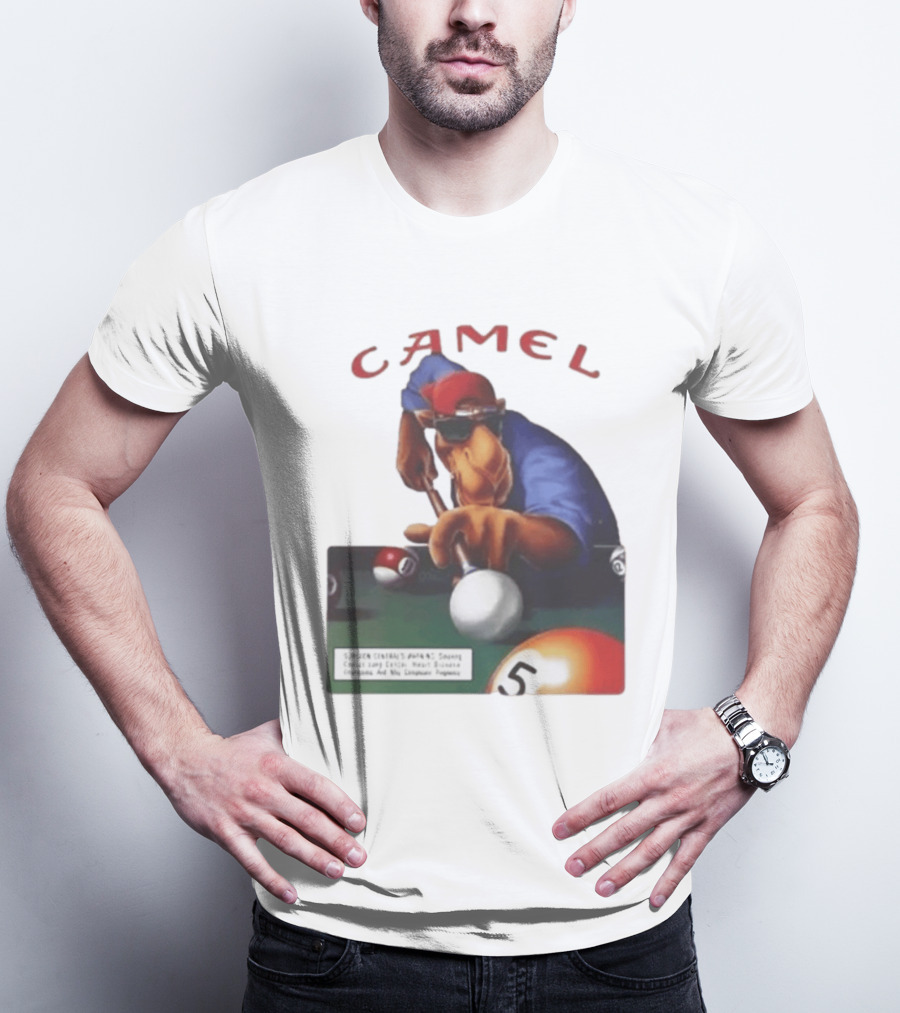 Camel 75th Birthday Joe Pool Player T-Shirt