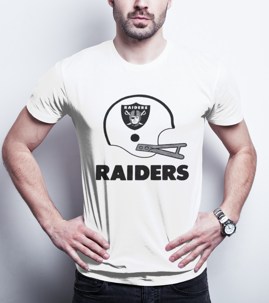 Raiders Football Helmet T-Shirt