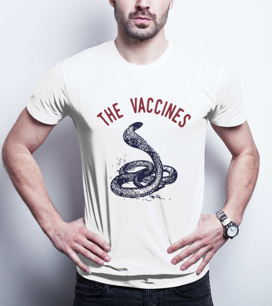 The Vaccines Tour 2026 Snake T-Shirt