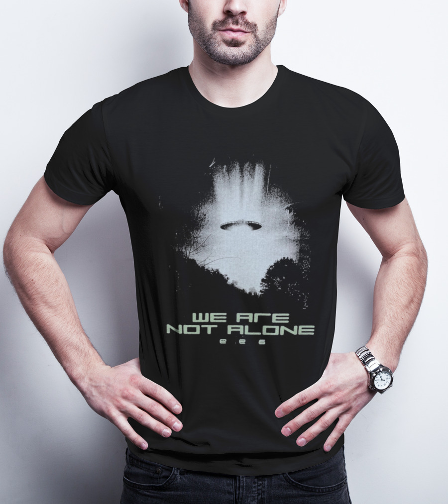 We Are Not Alone Alien Knit 1886 T-Shirt