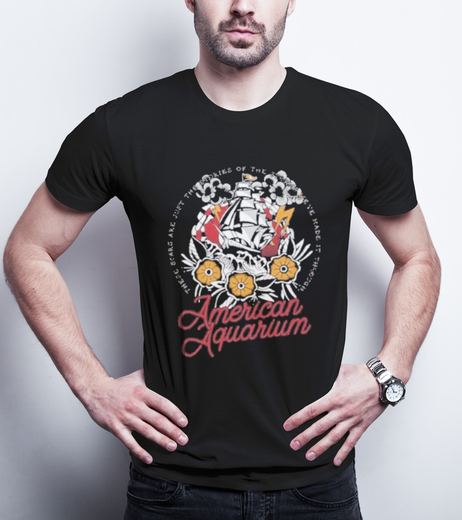 American Aquarium Hope Floats Sinking Ship Roses Make It Through T-Shirt