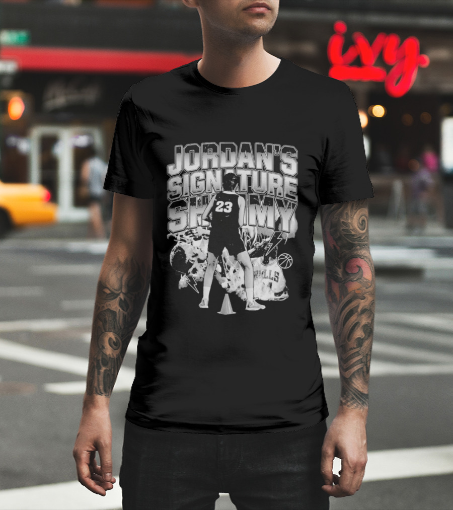 Jordan's Signature Shimmy 23 Basketball Bulls T-Shirt