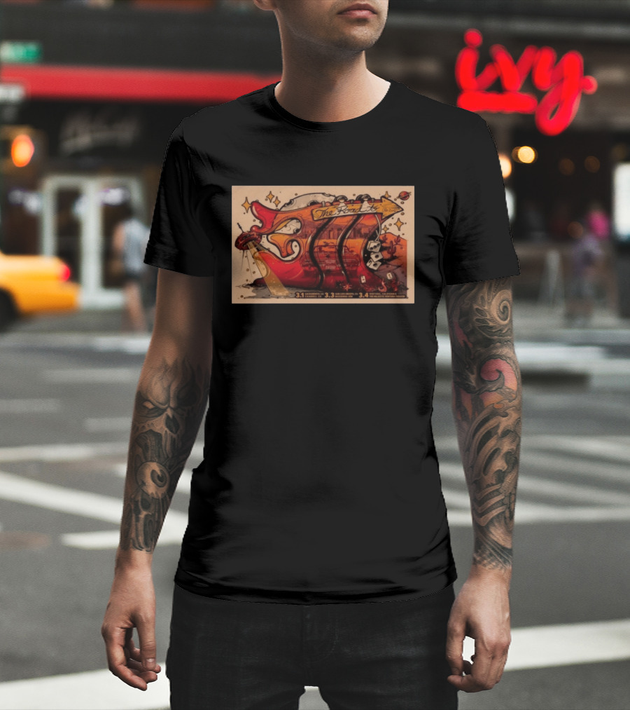 The Road To 311 March 4 2026 Majestic Ventura Theater Ventura California Dice UFO Desert Scene Sacramento Chico Santa Cruz Santa Ana T-Shirt