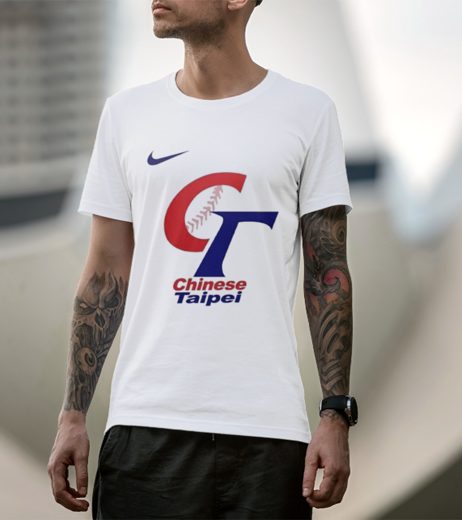 Chinese Taipei Special WBC 2026 Two Sided CT Baseball T-Shirt