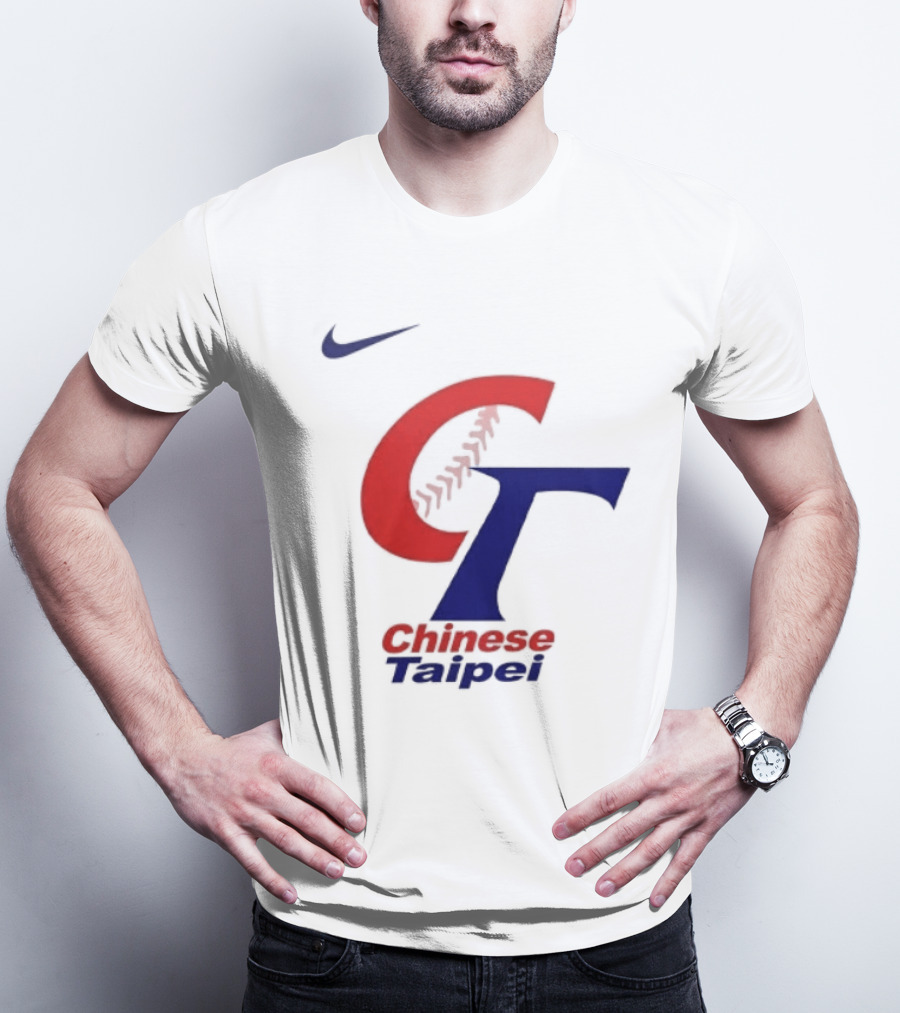 Chinese Taipei Special WBC 2026 Two Sided CT Baseball T-Shirt