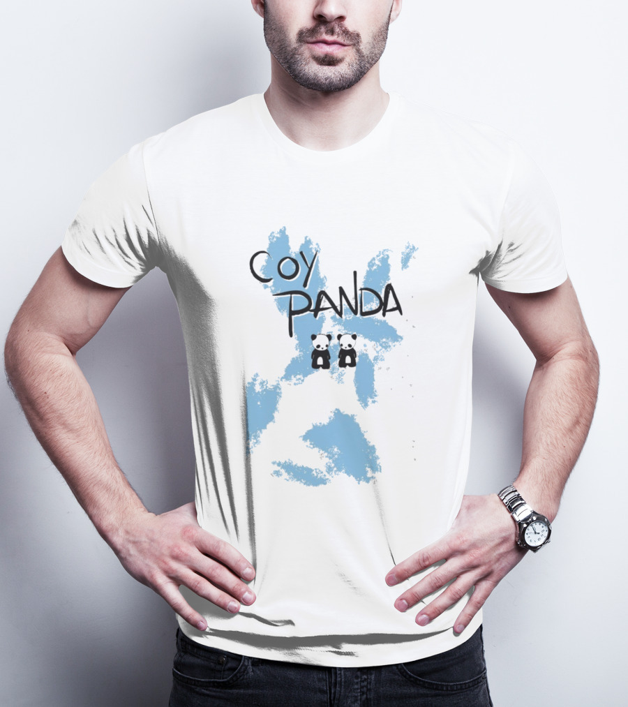Coy Panda Chaos Like It's Paint T-Shirt