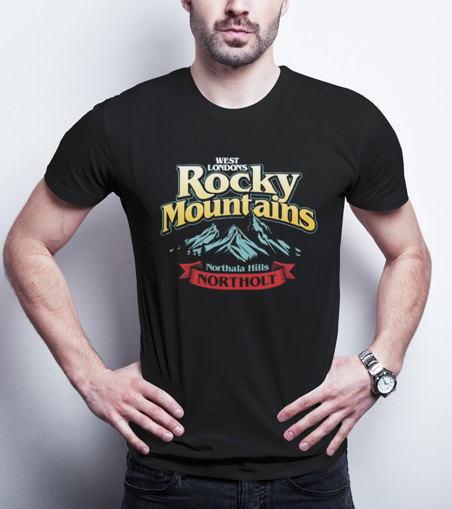 West London's Rocky Mountains Northala Hills Northolt T-Shirt