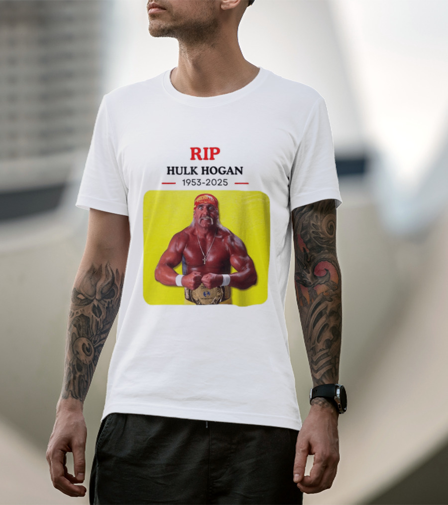 RIP Hulk Hogan 1953 2025 Wrestling Legend T-Shirt
