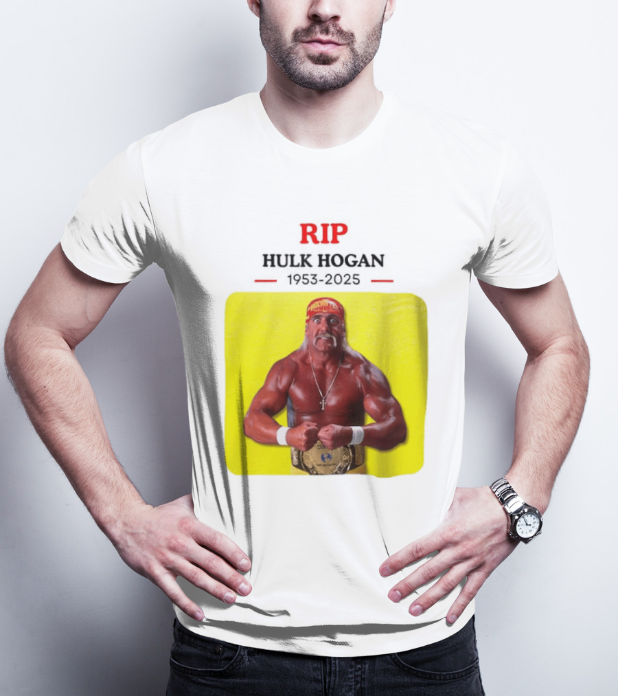 RIP Hulk Hogan 1953 2025 Wrestling Legend T-Shirt