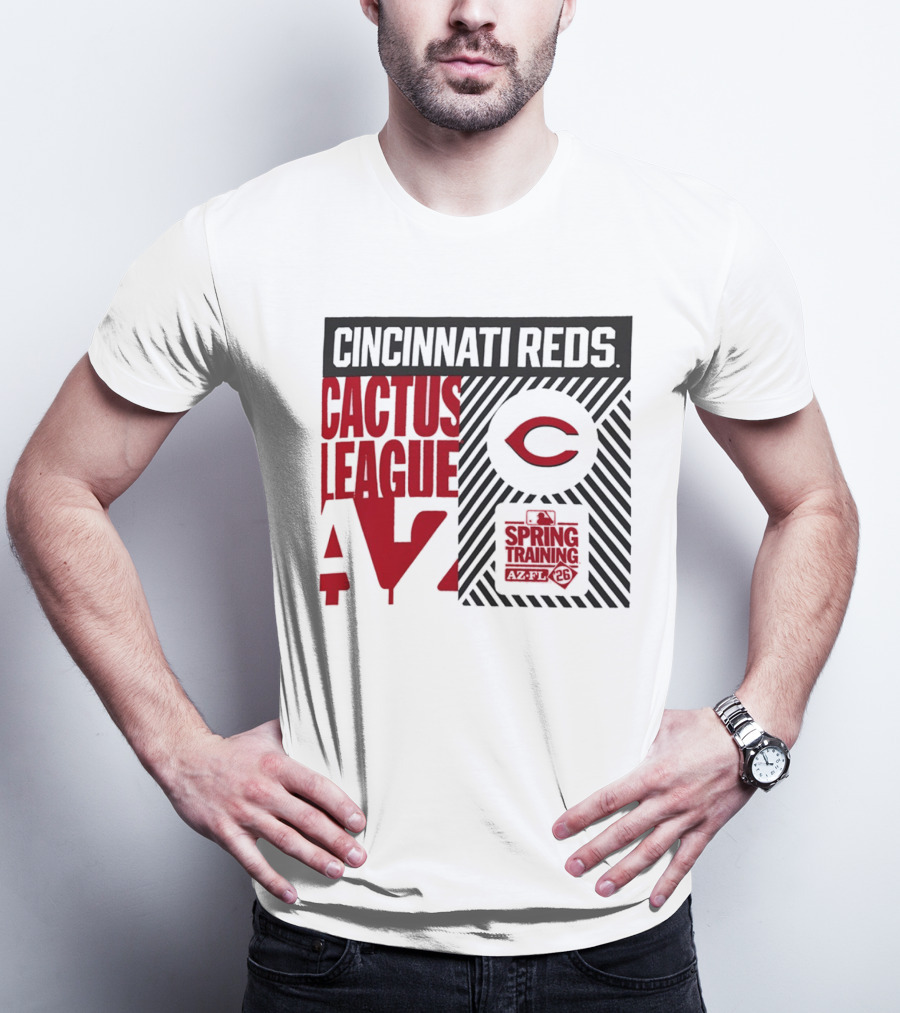 Cincinnati Reds Cactus League AZ 2026 Spring Training T-Shirt