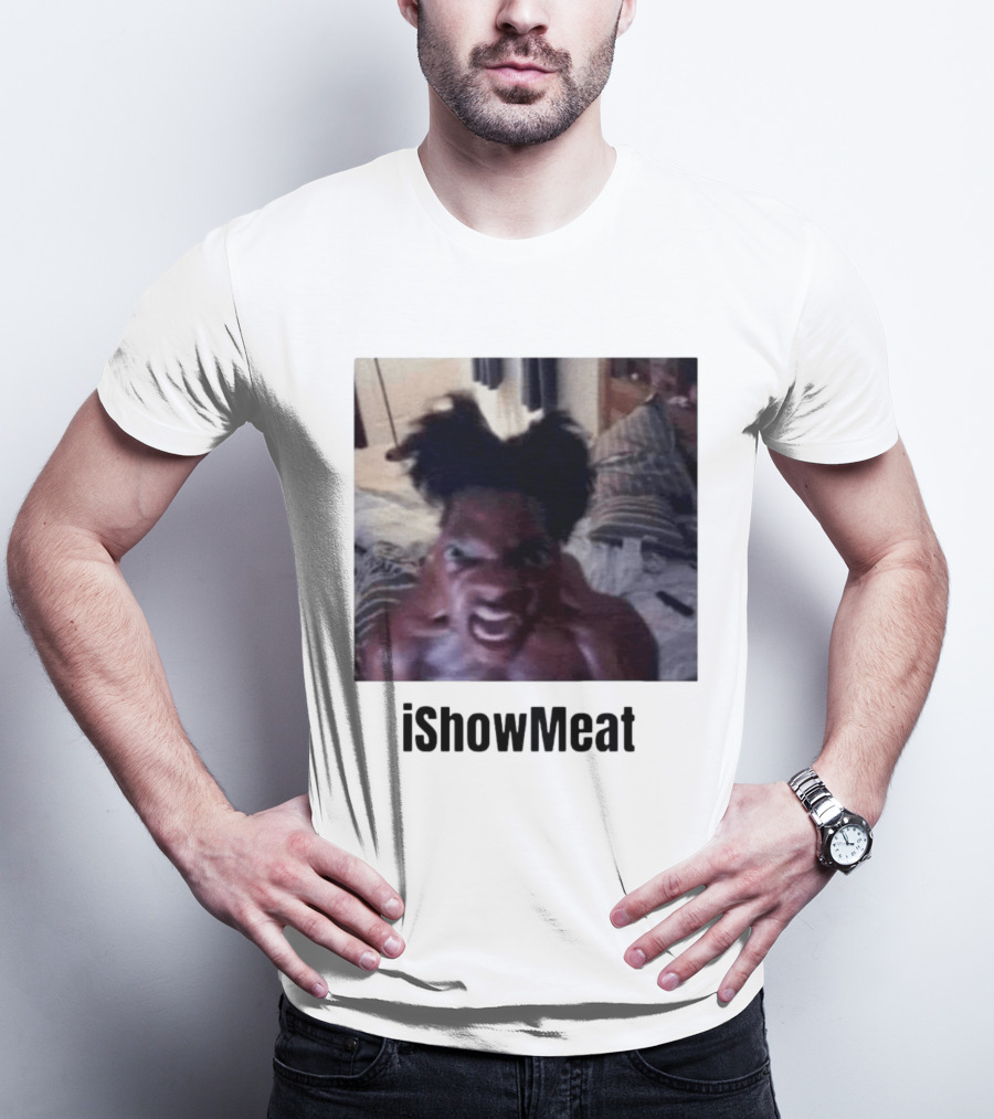 IShowMeat Viral Meme Image Popularity T-Shirt