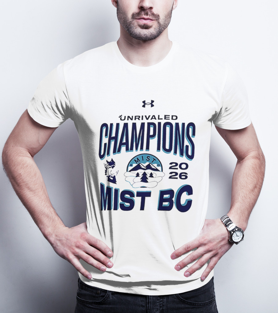 Unrivaled Champions 2026 Mist BC Under Armour T-Shirt