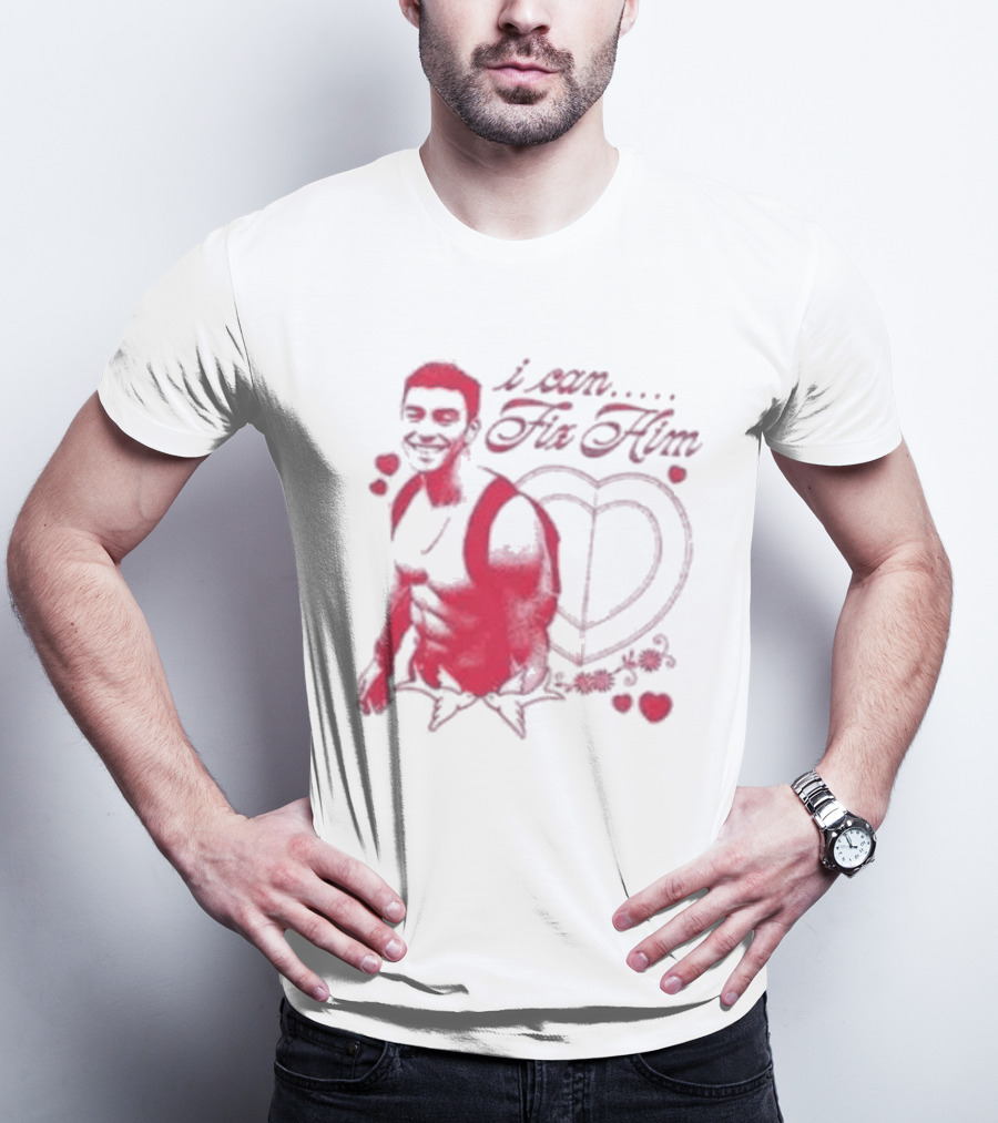 Luigi Mangione I Can Fix Him Heart And Roses T-Shirt