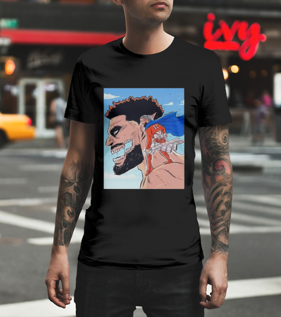Attack On Titan Jalen Brunson New York Knicks T-Shirt