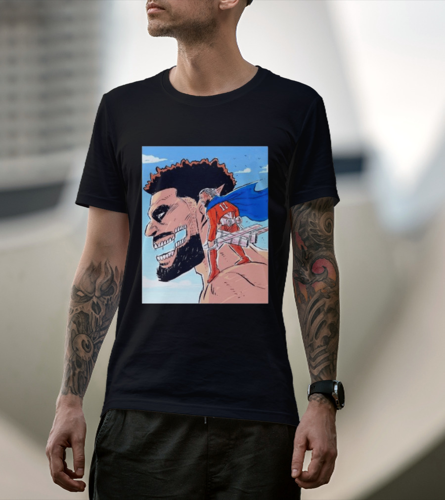 Attack On Titan Jalen Brunson New York Knicks T-Shirt