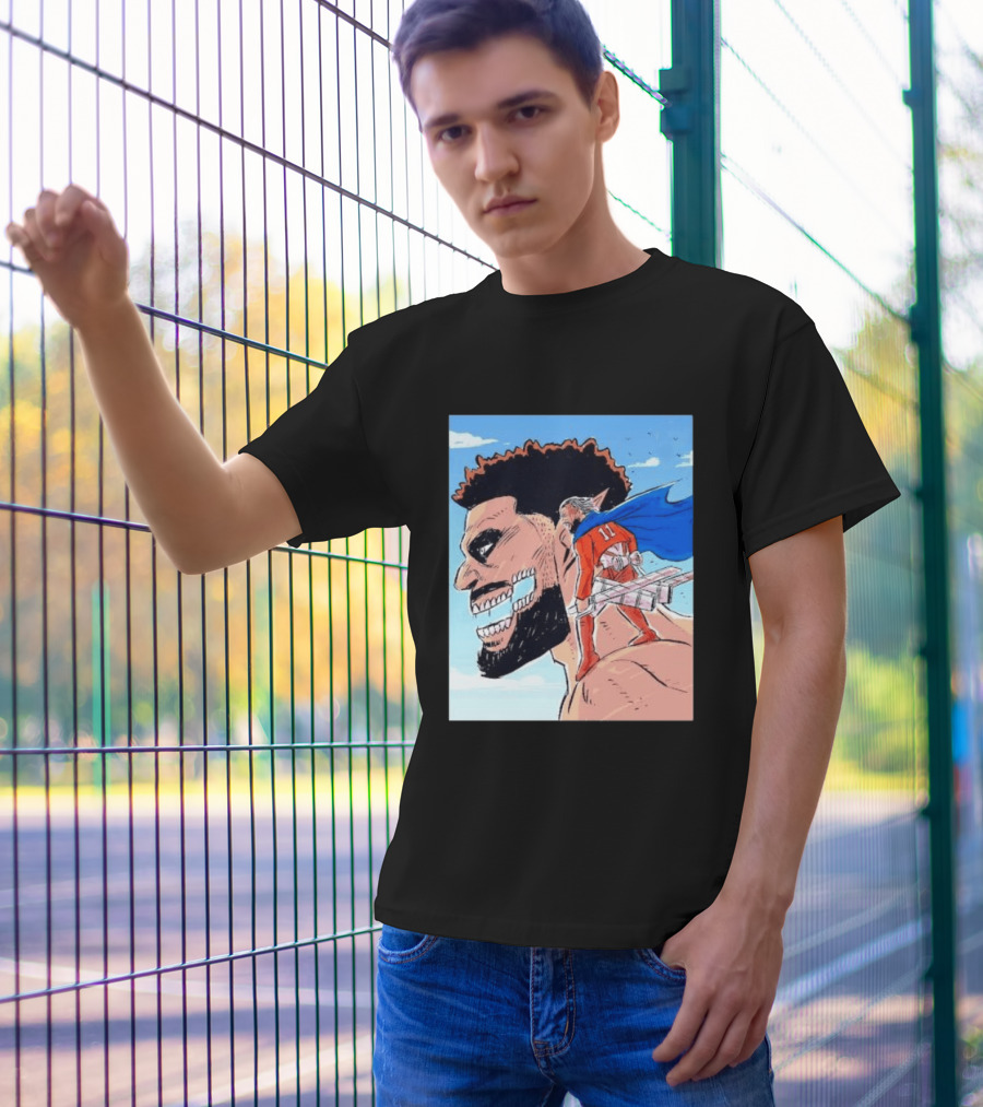 Attack On Titan Jalen Brunson New York Knicks T-Shirt