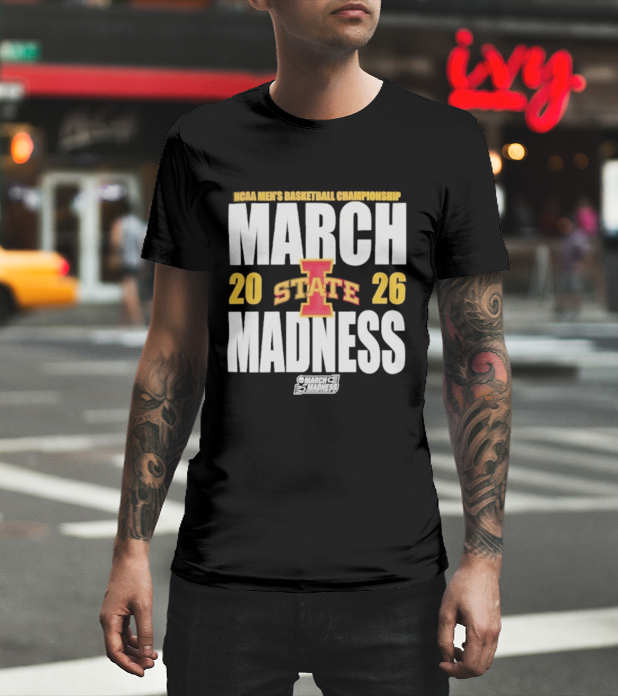 Iowa State NCAA Basketball Championships 2026 March Madness T-Shirt