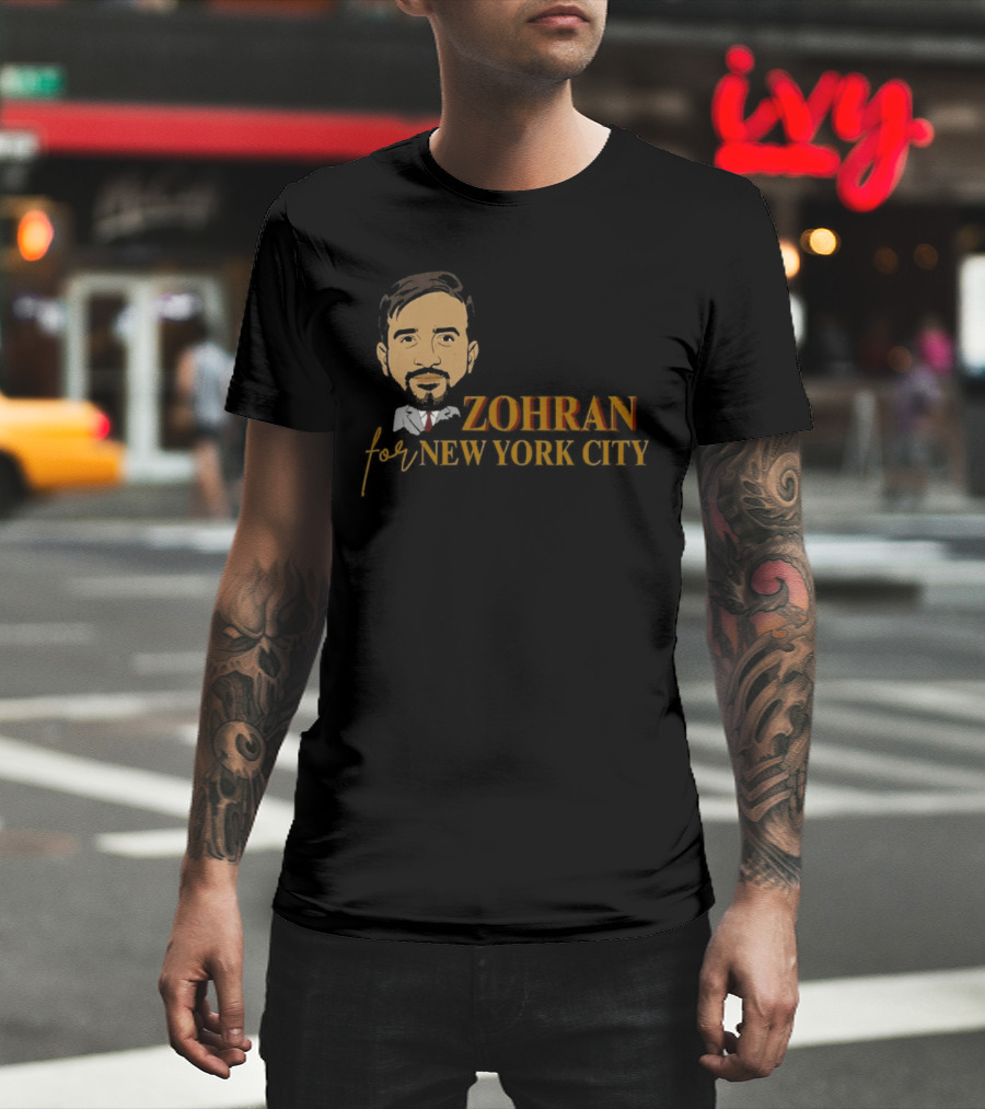 Zohran For New York City 2025 Campaign T-Shirt