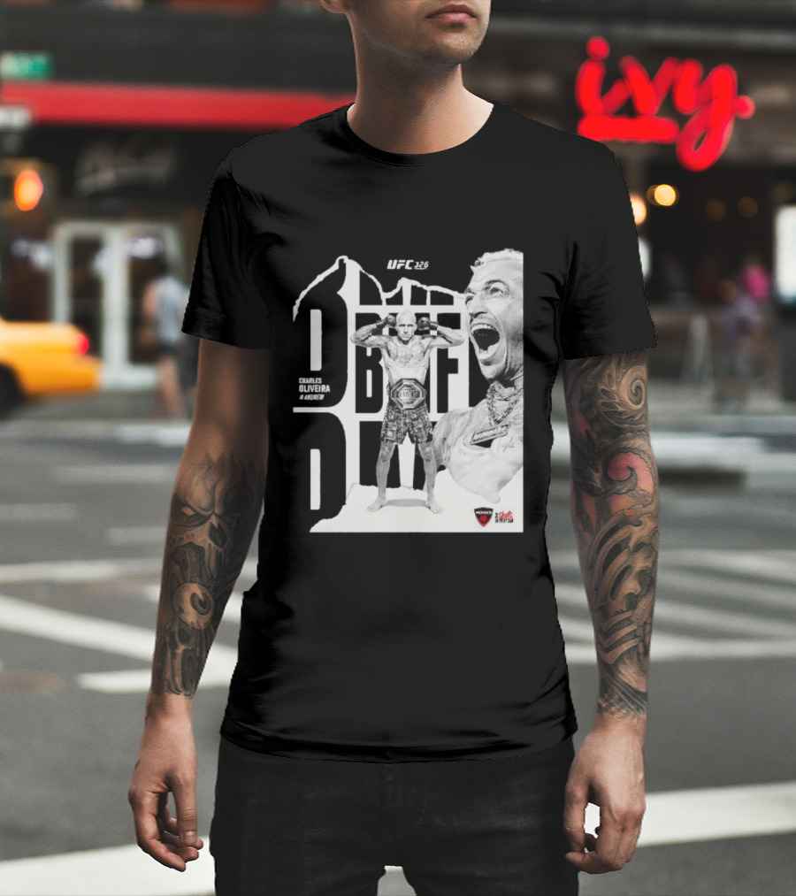 UFC 289 BMF Charles Oliveira Andnew Monaco Sports USA T-Shirt
