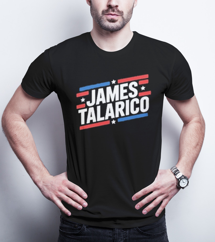 James Talarico Texas Political Red White Blue Campaign T-Shirt