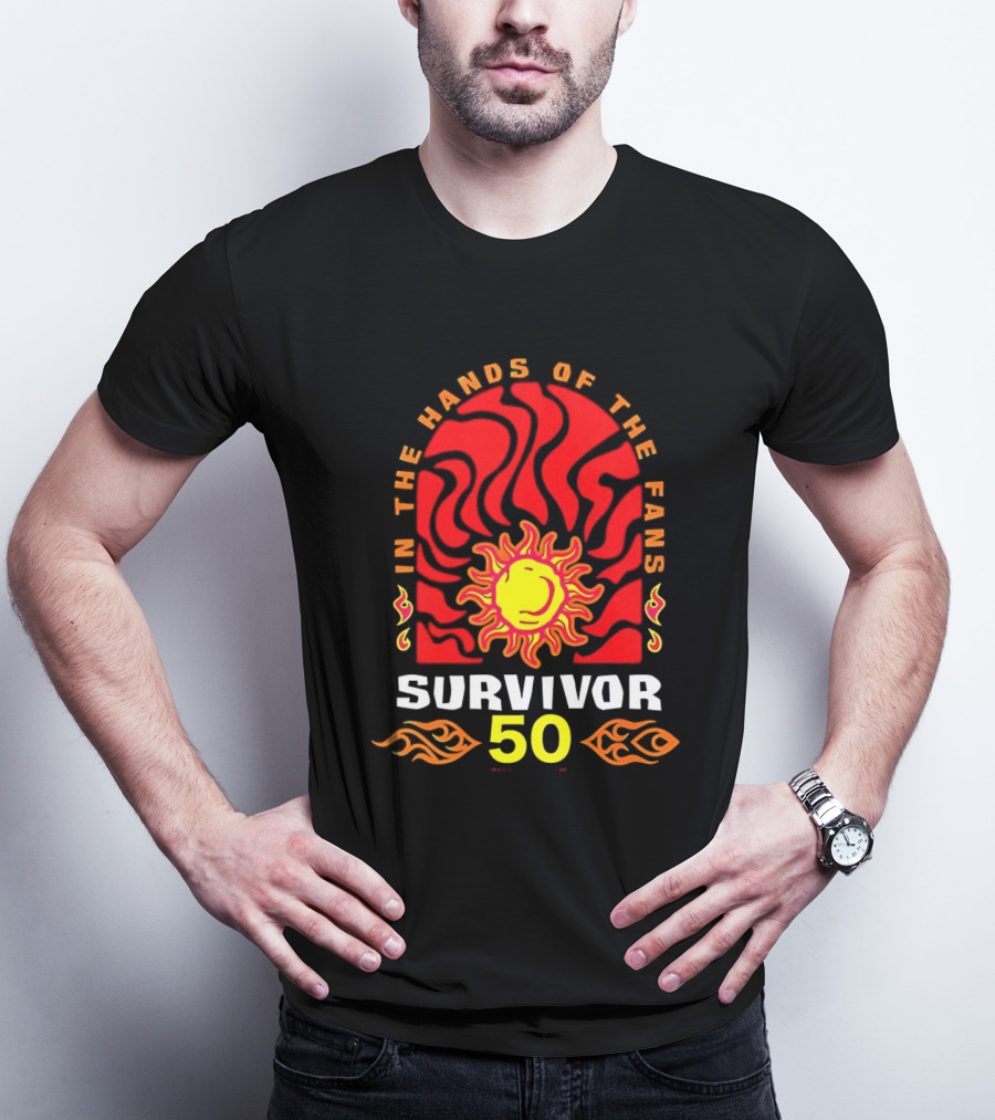 Survivor 50 In The Hands Of The Fans Tropical Sun T-Shirt