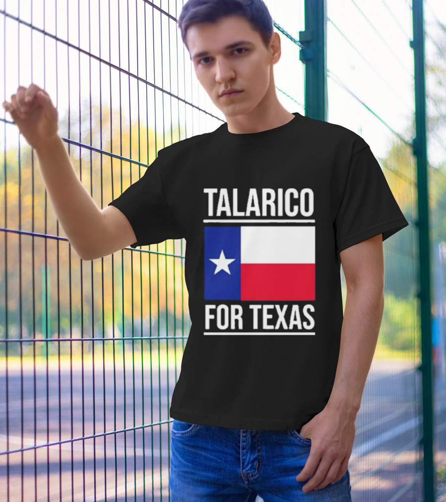 Talarico For Texas Senate Texas Flag Star T-Shirt