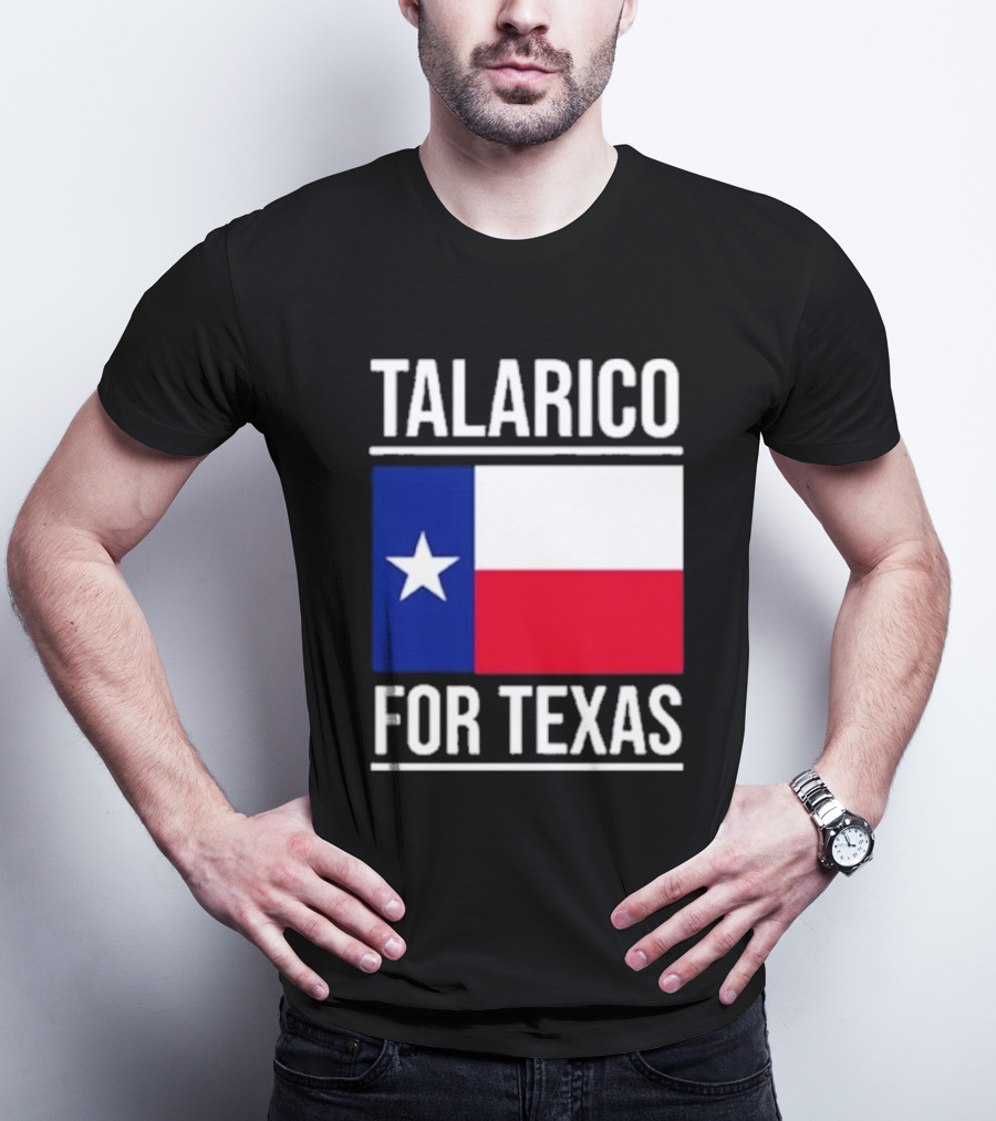 Talarico For Texas Senate Texas Flag Star T-Shirt