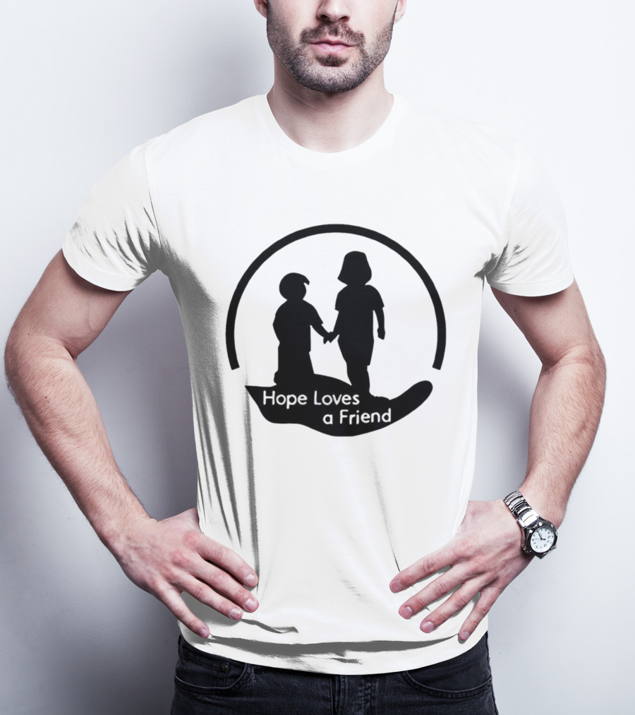 Andrew Cha Cha Real Smooth Hope Loves A Friend Twin T-Shirt