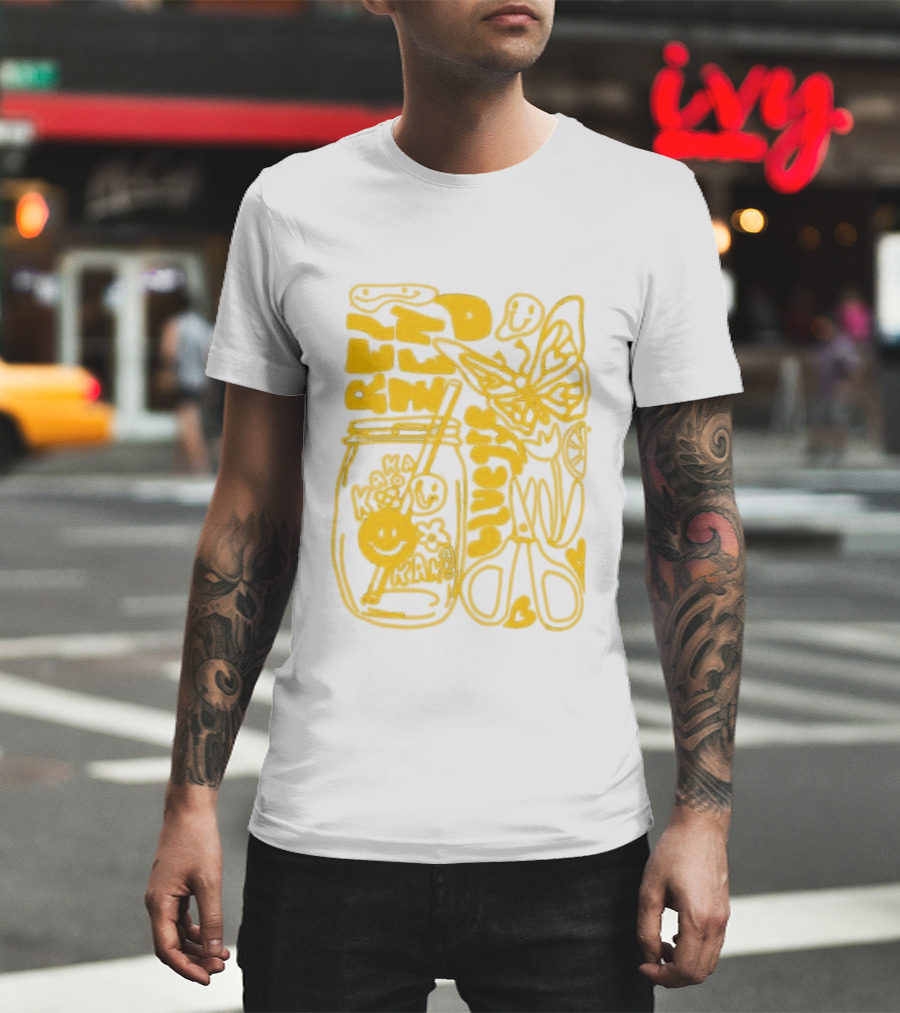 Jessie Kakao Read Dream Nothing Summer Butterfly Sunshine T-Shirt