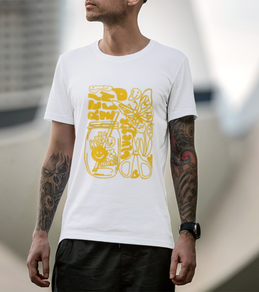 Jessie Kakao Read Dream Nothing Summer Butterfly Sunshine T-Shirt