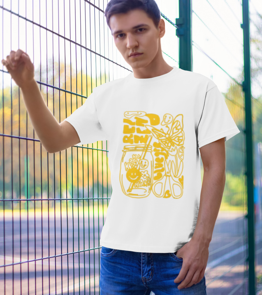 Jessie Kakao Read Dream Nothing Summer Butterfly Sunshine T-Shirt