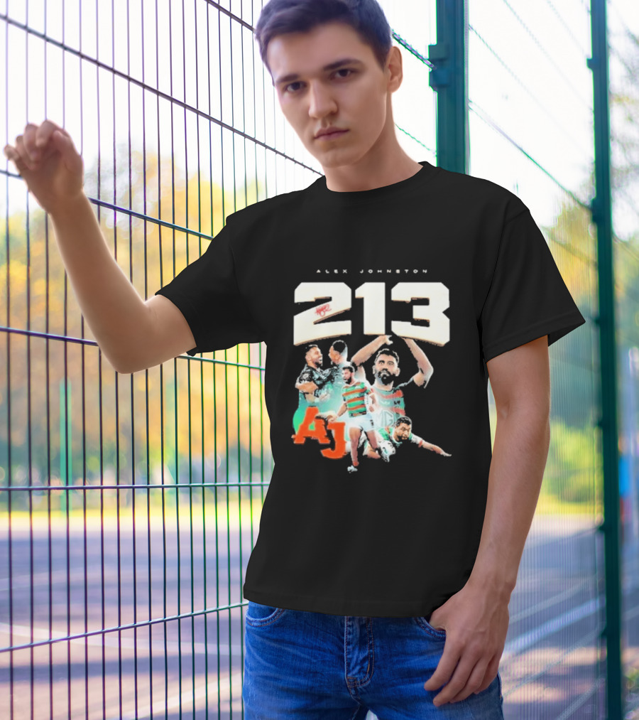 Alex Johnston Rugby 213 Top Try Scorer AJ T-Shirt