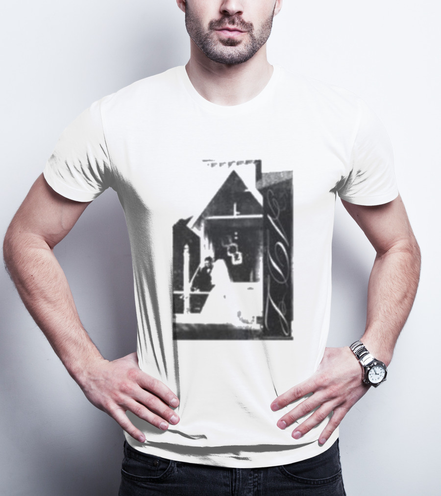 Yeat A Dangerous Love Cross Pyramid Monochrome T-Shirt