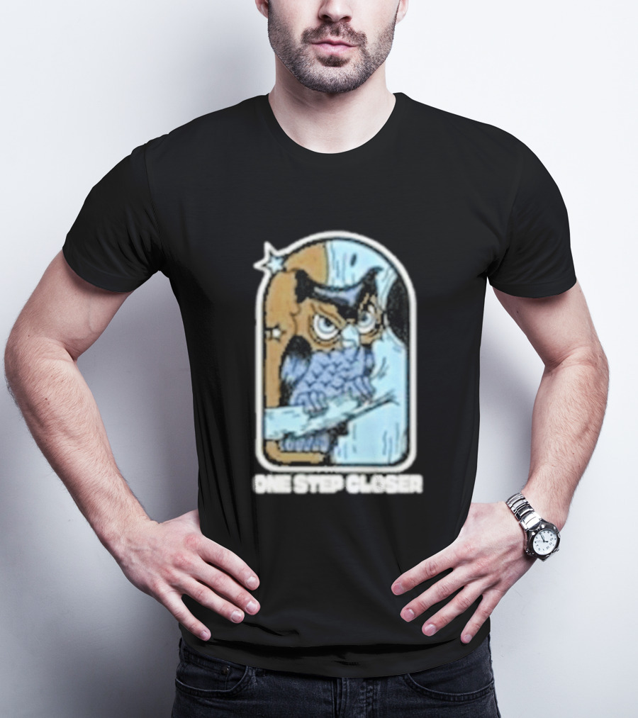 One Step Closer Evil Greed Owl T-Shirt