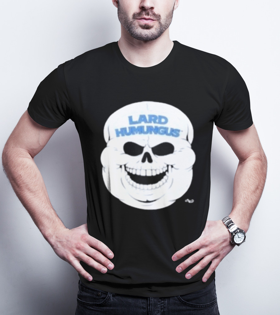 Lard Humungus Skull Graphic 3 16 T-Shirt