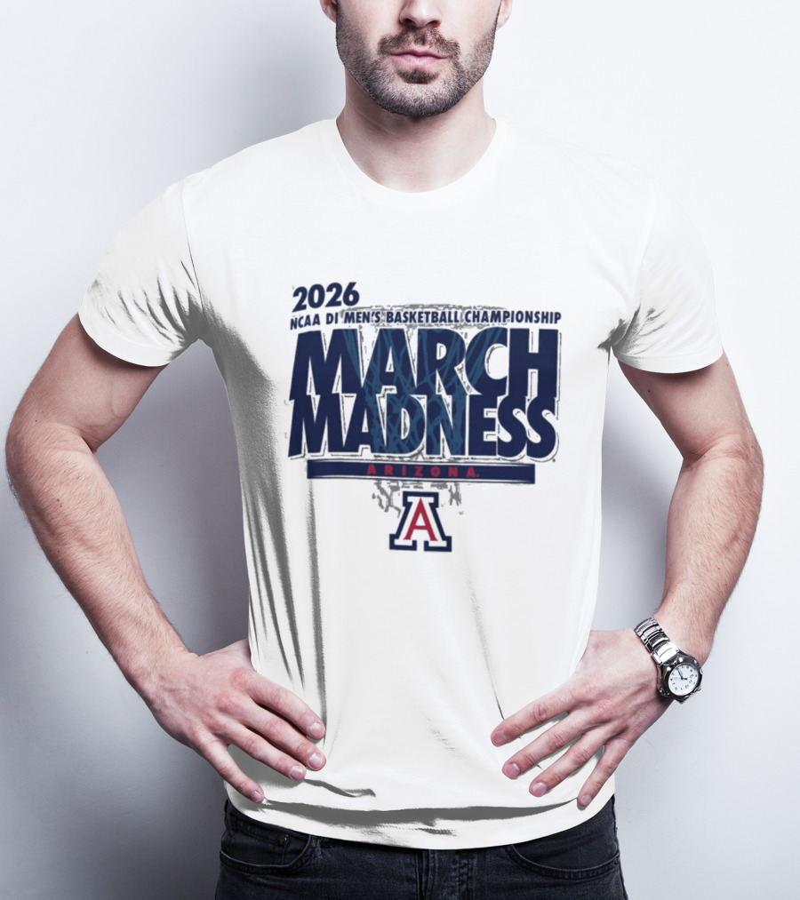 2026 NCAA Men's Basketball Championship March Madness Arizona T-Shirt